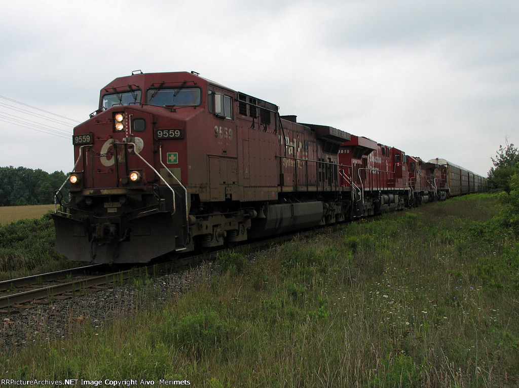 CP 9559 east at Mile 91 Galt Sub